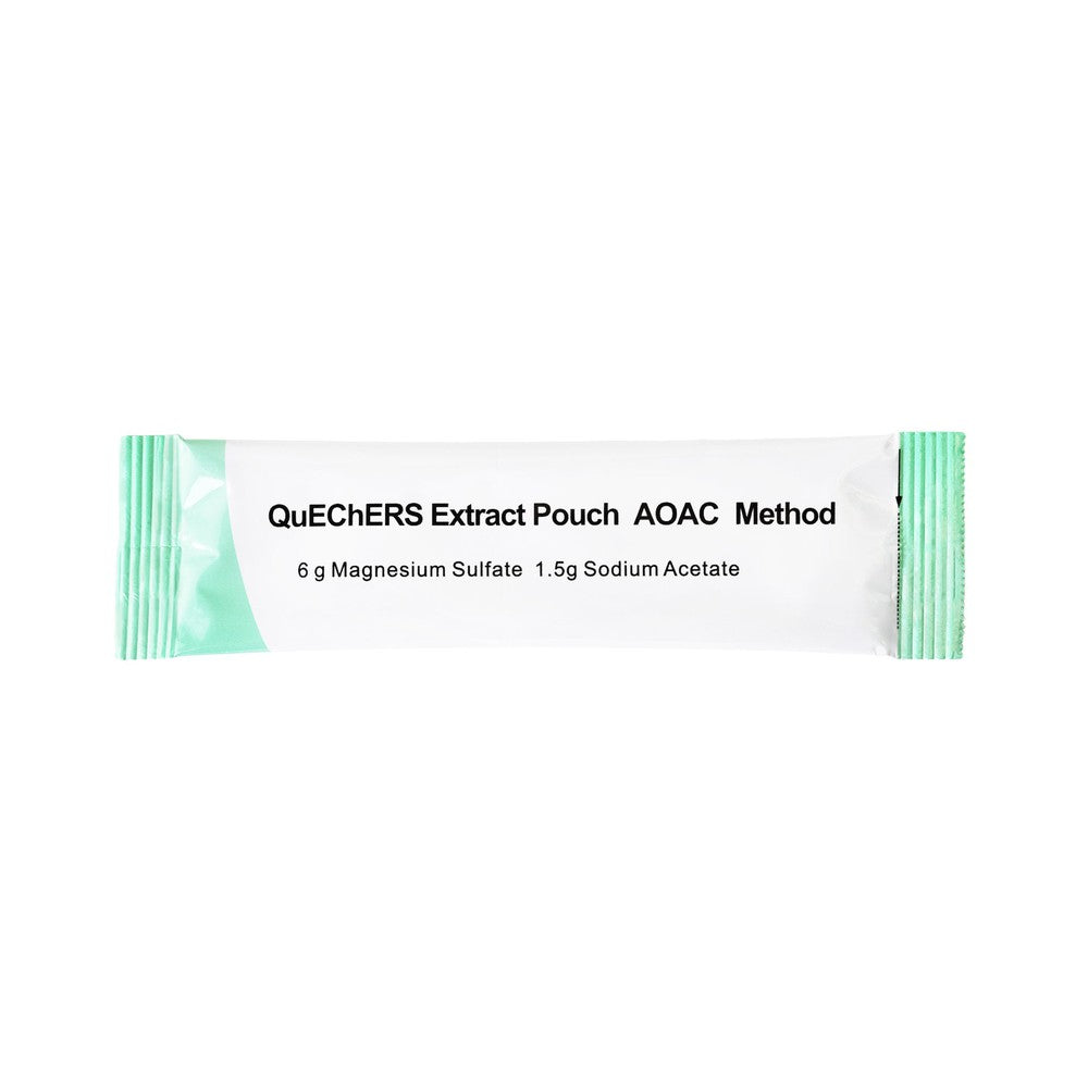 QuiQ-X QuEChERS AOAC 2007.01 50mL Extraction Pouch, 6g MgSO4, 1.5g ...