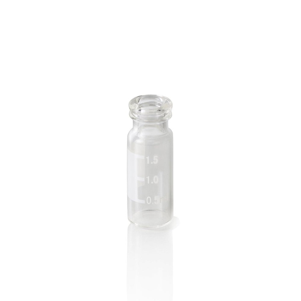 2mL 11mm Clear Snap Top Autosampler Vials w/ Patch - Filtrous